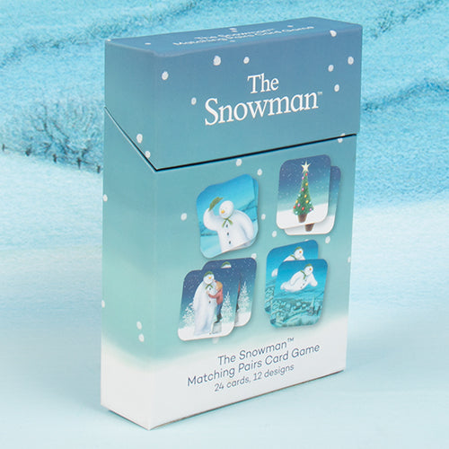 Official 'The Snowman' Matching Pairs Card Game – Derbyshire Gift Centre