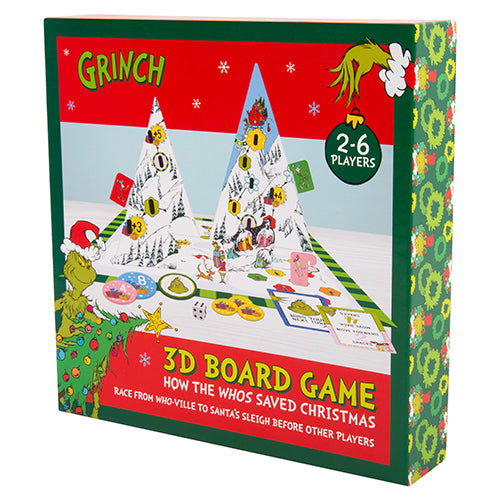 Official 'The Grinch' 3D Board Game – Derbyshire Gift Centre